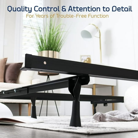 Nestl Adjustable Bed Frame - Double Bed Frame Expands to Queen Bed ...