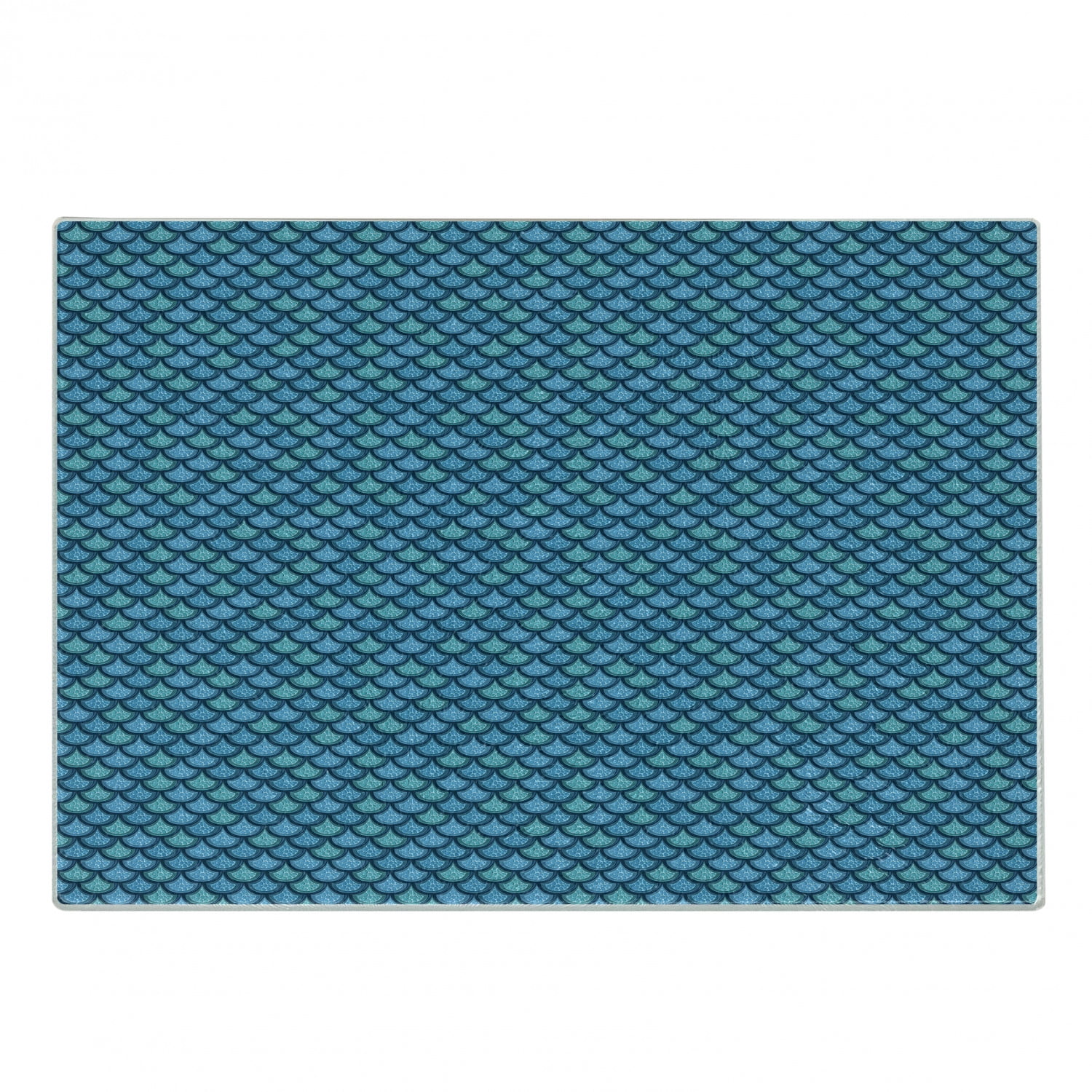 Fish Scale Cutting Board, Nautical Design Realistic Graphic Water Drops ...