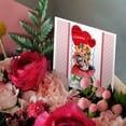 3drose, Youre Nice to Cuddle Cute Girl with Bows in Her Hair Cuddling a ...