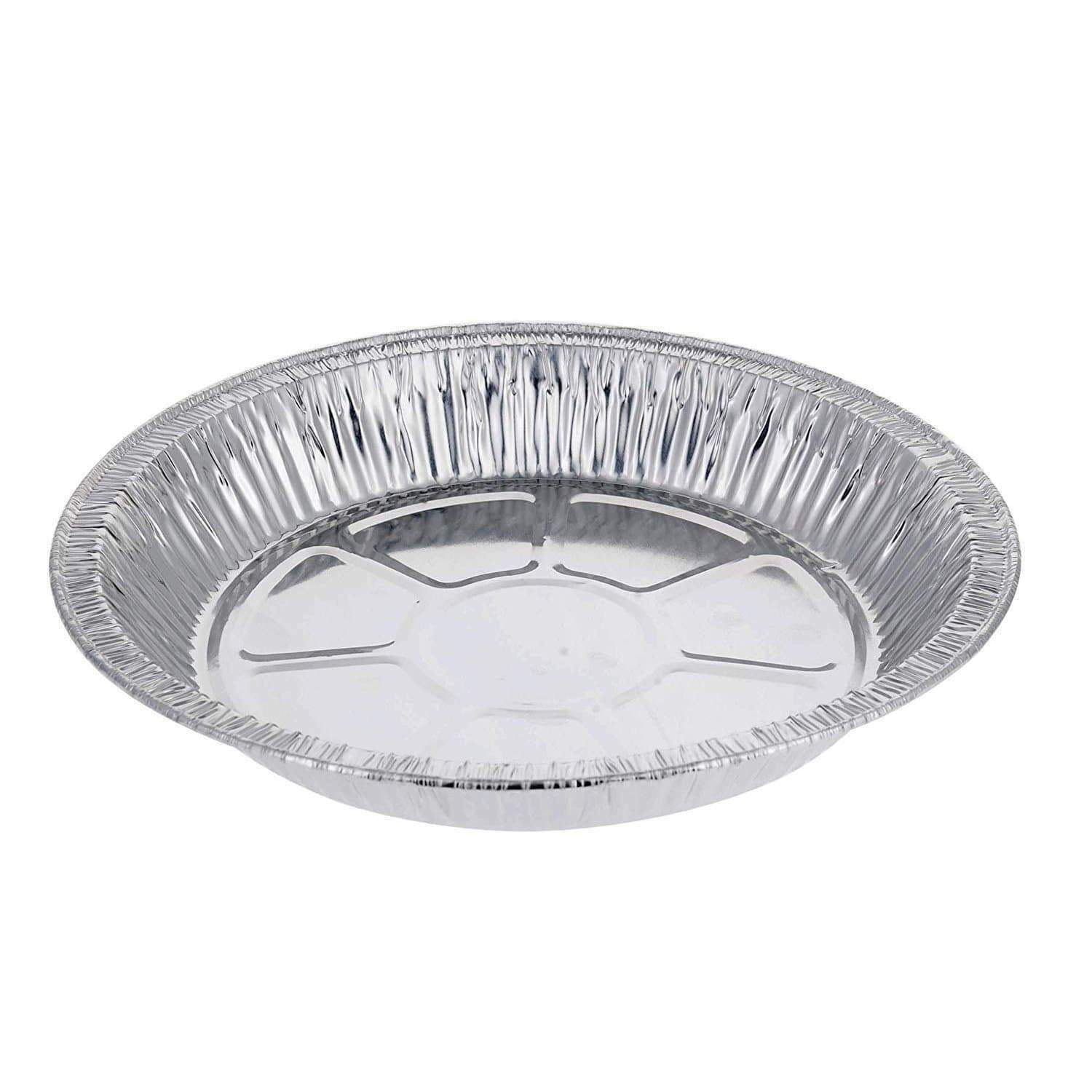 9-Inch Aluminum Disposable Cake Pan Extra Deep Durable Pan for Baking ...