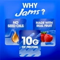 Jams Berry 10g Protein PB&J Frozen Sandwiches 4 Count, 9.7 Oz - Walmart.com