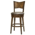 Hillsdale Furniture Jenkins Wood Counter Height Swivel Stool, Rustic ...