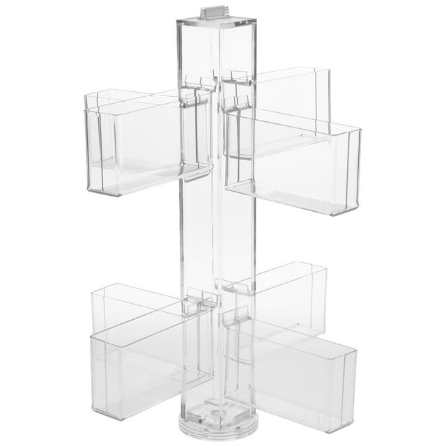 Greeting Card Rack, Countertop or Tabletop, Spinning, 8 Pockets Hold ...