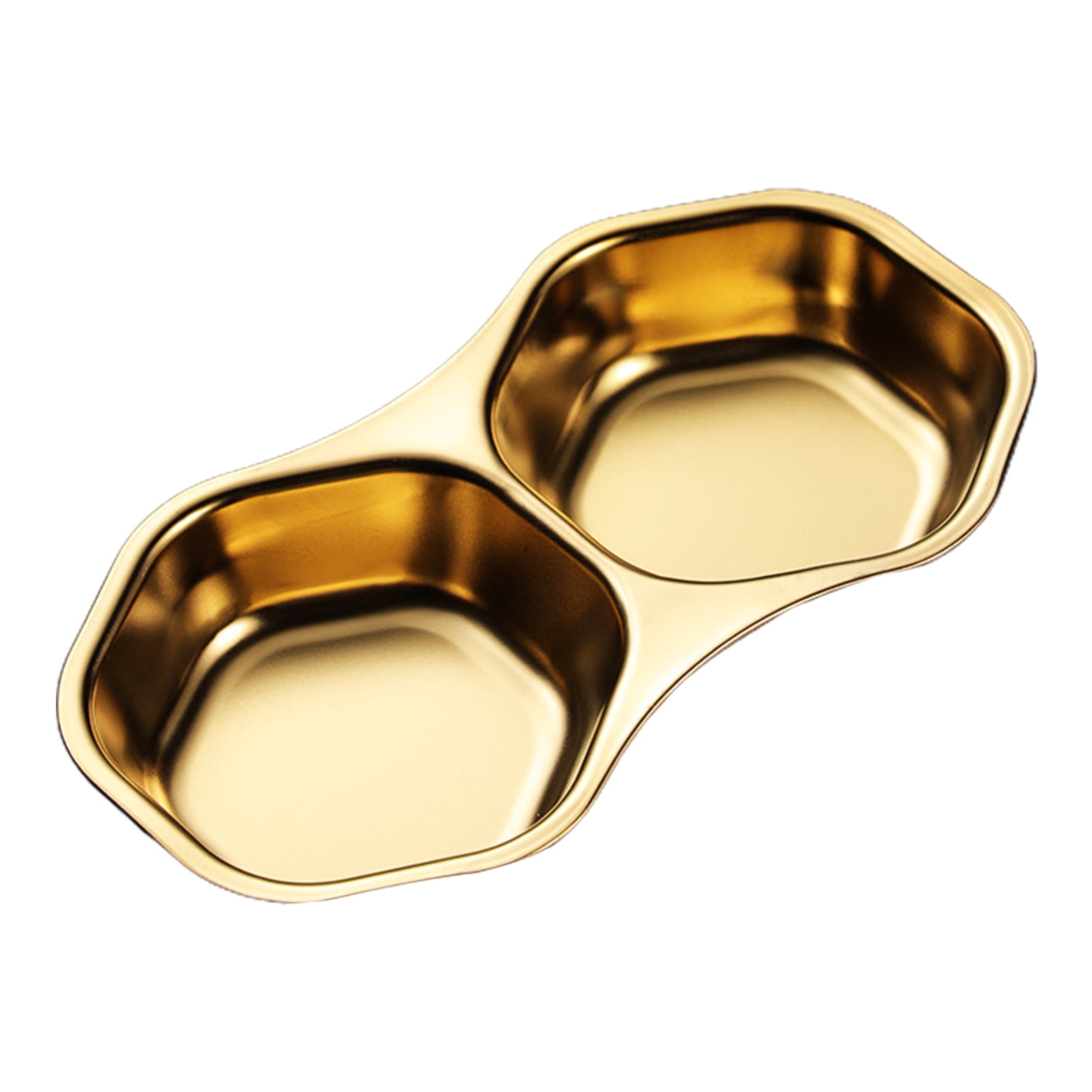 Hloma Sauce Dish Stackable Easy to Clean Stainless Steel Hexagon ...