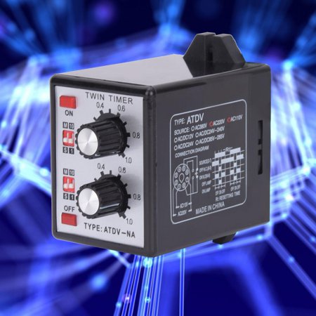 Fugacal Twin Timer Relay, Power Saving, Stable And Accurate Dedicated ...
