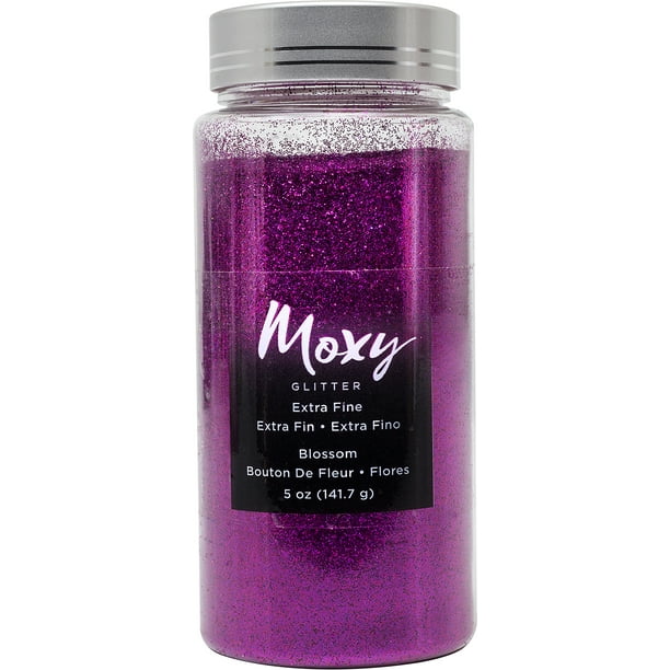 Moxy Extra Fine Glitter 5oz-Blossom - Walmart.com