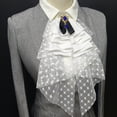Elegant Lace Detachable Collar Victorian Neck Ruff Multilayered ...
