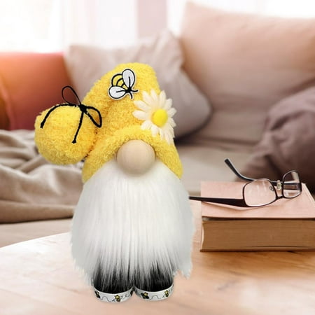 Bee Faceless Doll Bee Elves Decoration Lovely Dwarf Dwarf Faceless ...