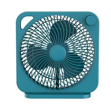 Mainstays New Style 9 inch Box Indoor Comfort Personal AC Electric Fan ...