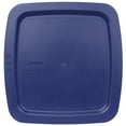 Pyrex Replacement Lid, C-222-PC, 2-Qt, Blue Plastic, Square, Freezer ...