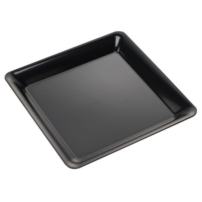 18 x 18 in. Square Tray - Black - Walmart.com