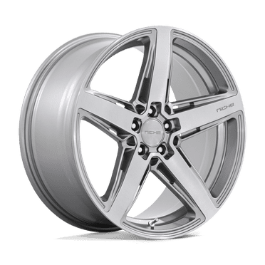Niche 1PC Cast Aluminum Rim M249 18X8 5X112 CHROME 42MM, M2491880F8+42 ...