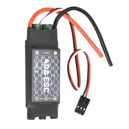 Brushless ESC, 40A RC Brushless ESC Power On For Fixed Wing Aircraft ...