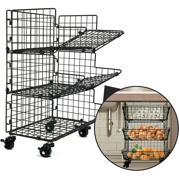 Onion And Potato Storage Bins