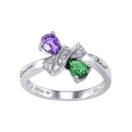 Personalized Family Jewelry?Tree of Life Ring in Sterling Silver with ...