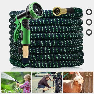 Flexon H2Zero 50ft Lightweight Fabric Garden Hose - Walmart.com