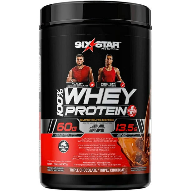 Whey Protein Powder + Creatine Monohydrate, Six Star 100% Whey Protein ...