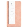1pc PU Leather Blank Notebook A6 Size (6.96"x3.85") 80 Pages, with Pen ...