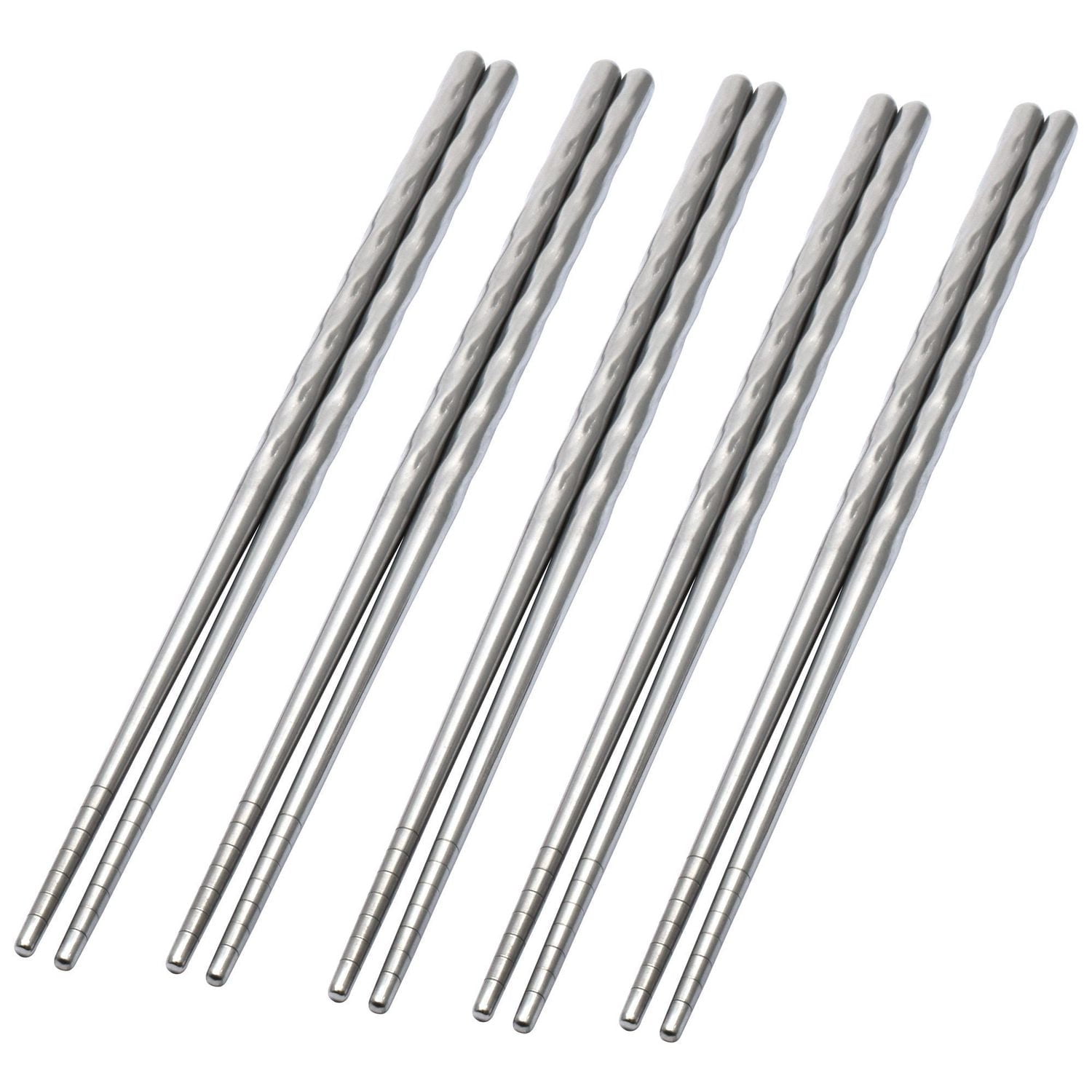 Mainstays 5 Pairs Stainless Steel Chopsticks - Walmart.ca