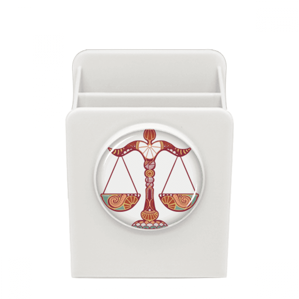 Libra Constellation Zodiac Symbol Desk Pencil Holder Cup Pen Organizer ...