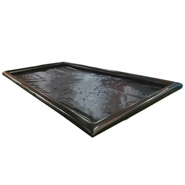 Inflatable Car Wash Mat, Durable Garage Floor mat for Car Cleaning ...