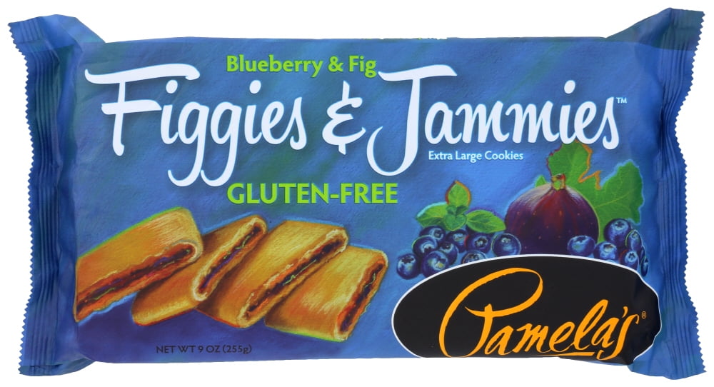Pamela'S Products Figgies And Jammies Cookies Blueberry And Fig, 9 Oz ...