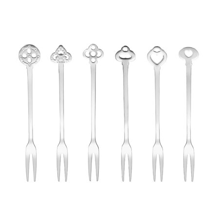 Konesky Fruit Fork Set Fruit Pick Stick Pento picks, fruit fork Dessert ...