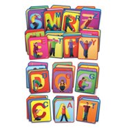 Wikki Stix WKX606-2 Alphabet Cards Set, Multi Color - Case of 2 ...