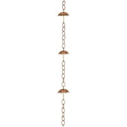 Good Directions Sun Rain Chain, Pure Copper - 8.5 ft. - Walmart.com
