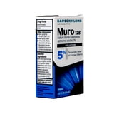 Bausch + Lomb Muro 128 Solution 5% 15 mL for Eye Care - Walmart.com