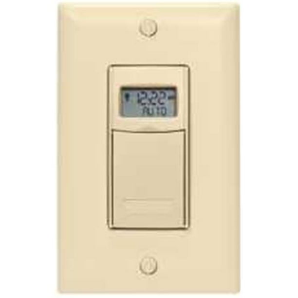 Intermatic Inc 610227 Digital 7 Day Astro Timer 20A 24-277V Ivory ...