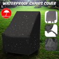 Generic Waterproof Outdoor Patio Furniture Cover Black 89x89x89cm Patio ...