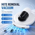 Zcvtbye Automatic Wireless UV Mite Remover Vacuum Cleaner, 7500Pa ...