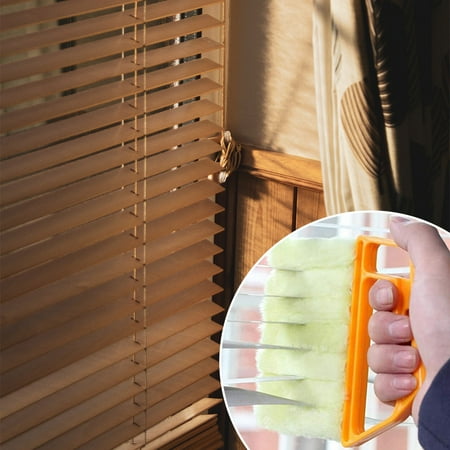 Window Blind Cleaning Brush Ceiling Fan Louver Duster Reusable Handheld ...
