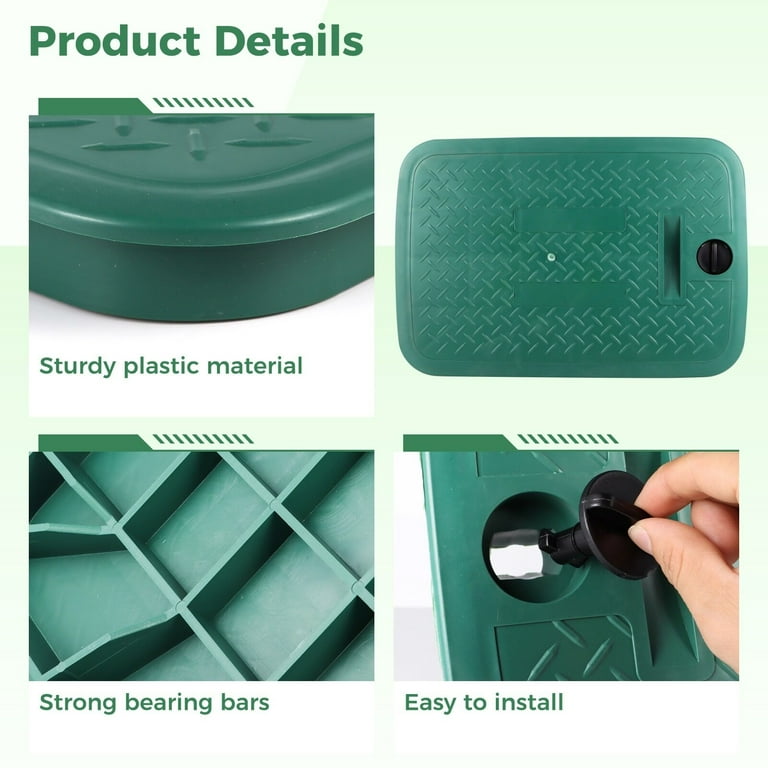 Sprinkler Control Covers Irrigation Control Valve Cover 10 Inch