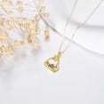 14k Gold Swimming Necklace Solid Gold Heart Swimmer Necklace Just Keep ...