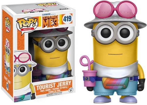 FUNKO POP! MOVIES: DESPICABLE ME 3 - TOURIST JERRY - Walmart.com