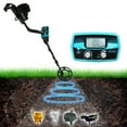 Allosun Pro Metal Detector Adults Gold Silver Finder 9 inch Waterproof ...