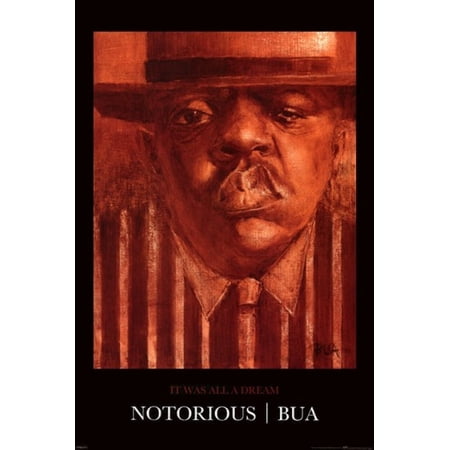 Notorious BIG - Justin Bua Laminated Poster (24 x 36) | Walmart Canada
