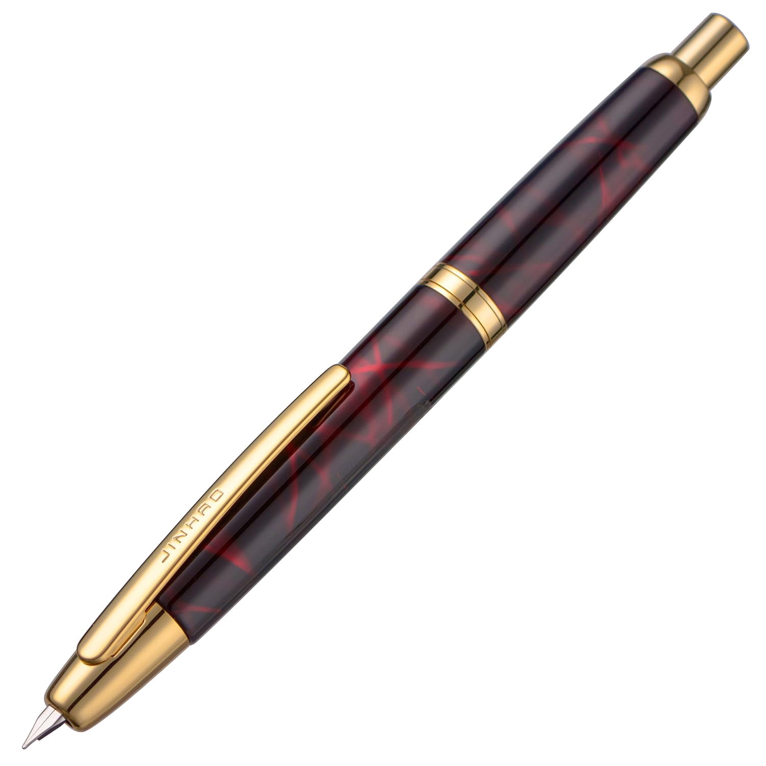 Pluma estilográfica Jinhao, 10 unidades, sin tapa, punta fina, color ...