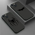 Comics SpiderMan Batman Case For iPhone 15 Plus 14 13 Pro Max 12 Mini ...