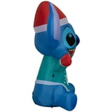 Airblown Inflatables Yard Decoration Stitch in Sweater Disney, 4.5 ft ...
