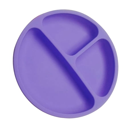 QualitChoice Kids Dish Meal Tray Children Silicone Food Plate Fruit ...