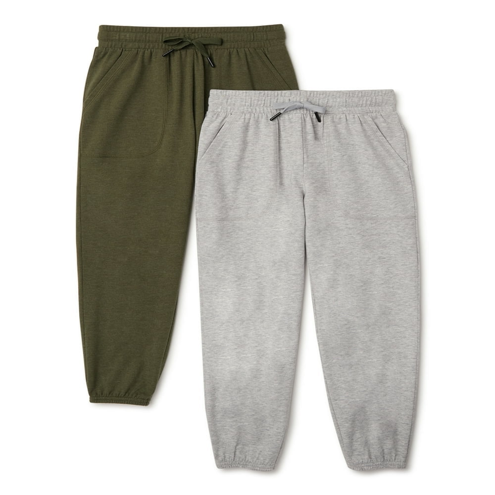 Click here for Chuank Boys Jersey Knit Joggers 2-Pack Sizes 4-18... prices