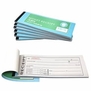 Adams Receipt Book, 2 3/4 x 7 3/16, Three-Part Carbonless, 50 Forms ...