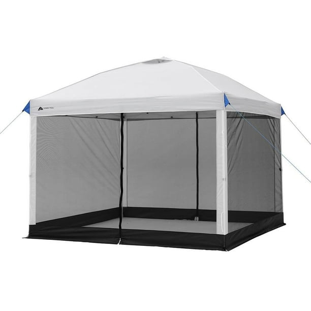 Ozark Trail 10 FT x 10 FT Straight Leg Canopy Mesh Curtain Accessory ...