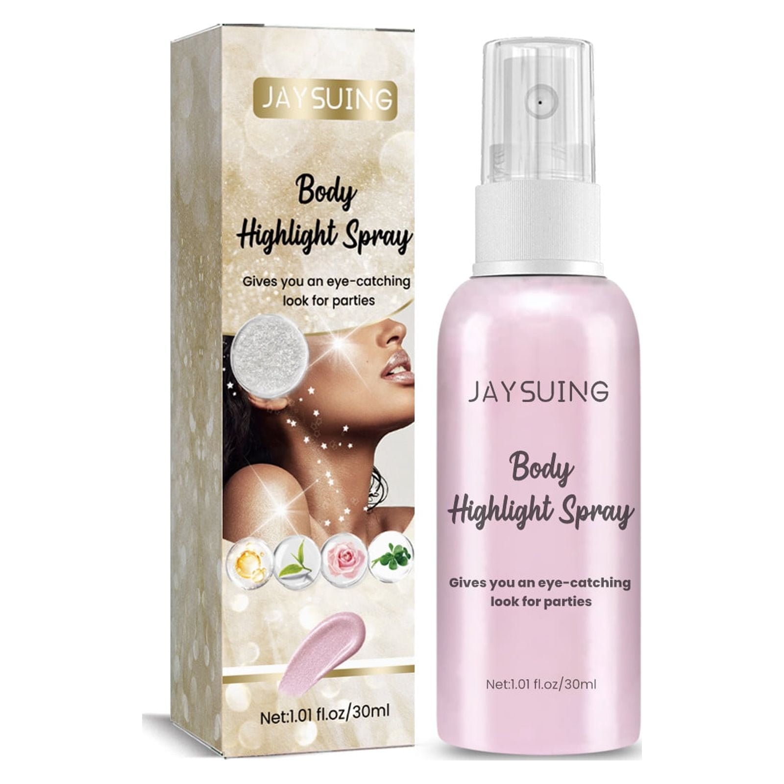 Click here for Fstdelivery Body Highlight Spray Body Glitter Spra... prices