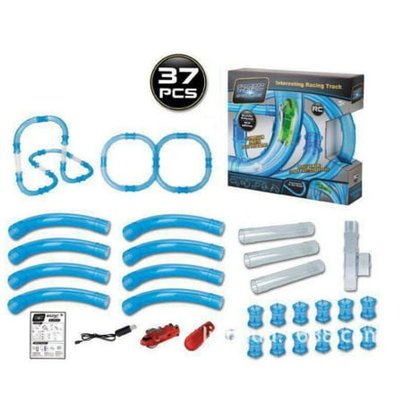 Newly DIY RC Car Toy Pipes Racing Trucks Remote Control Speed Pipes ...