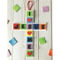 Fun Express "I Love Jesus Jesus Loves Me" Cross Craft Kit - DIY ...