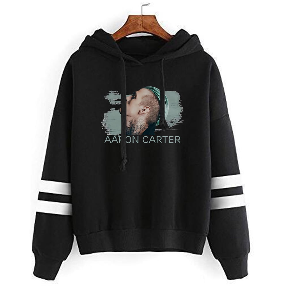 Aaron Carter Hoodie Sweatshirt Rip Rapper Cool Logo Streetwear Women ...